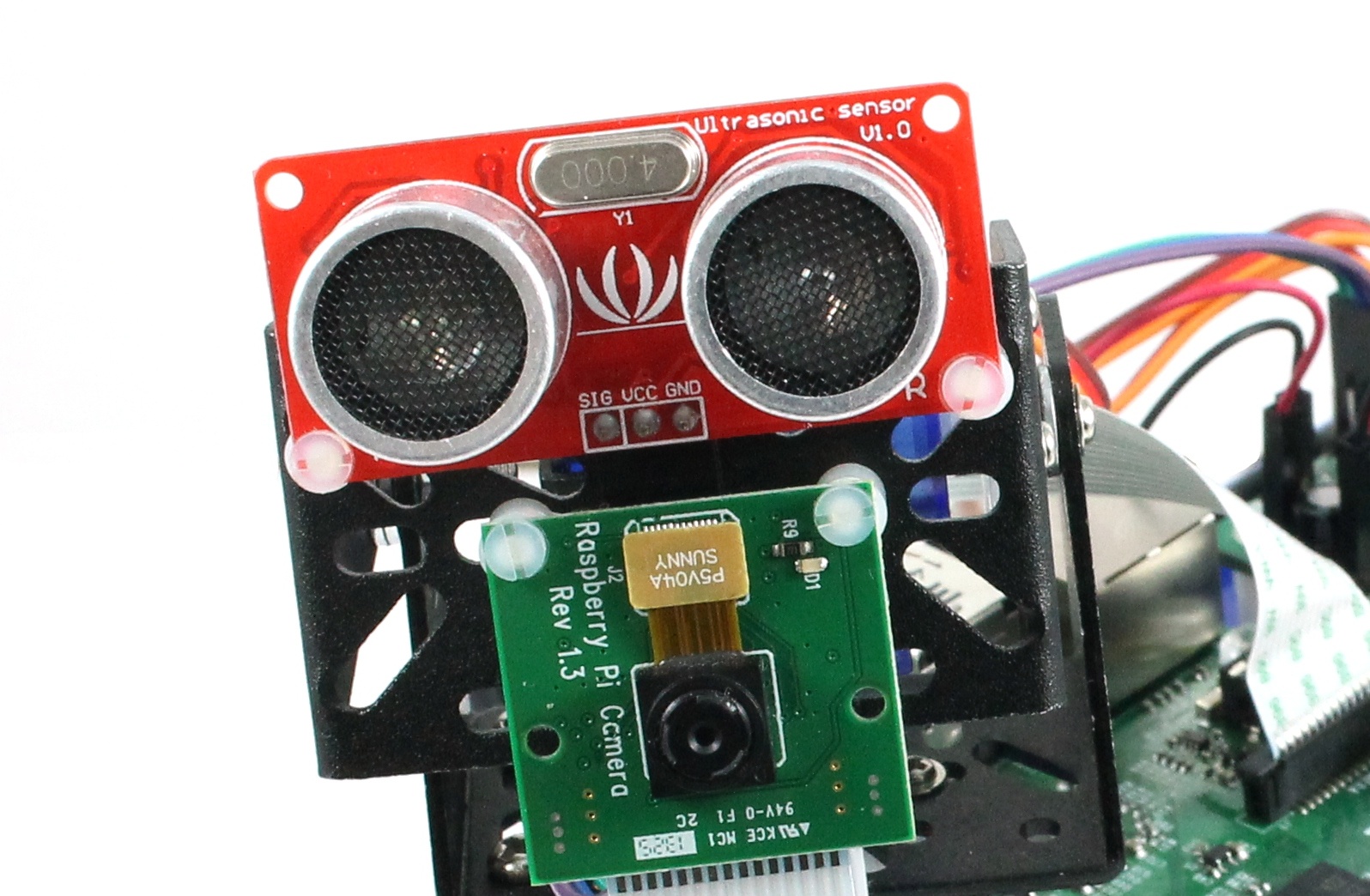 Adding Sensors To The Raspberry Pi Camera Robot Kit Dawn Robotics Blog